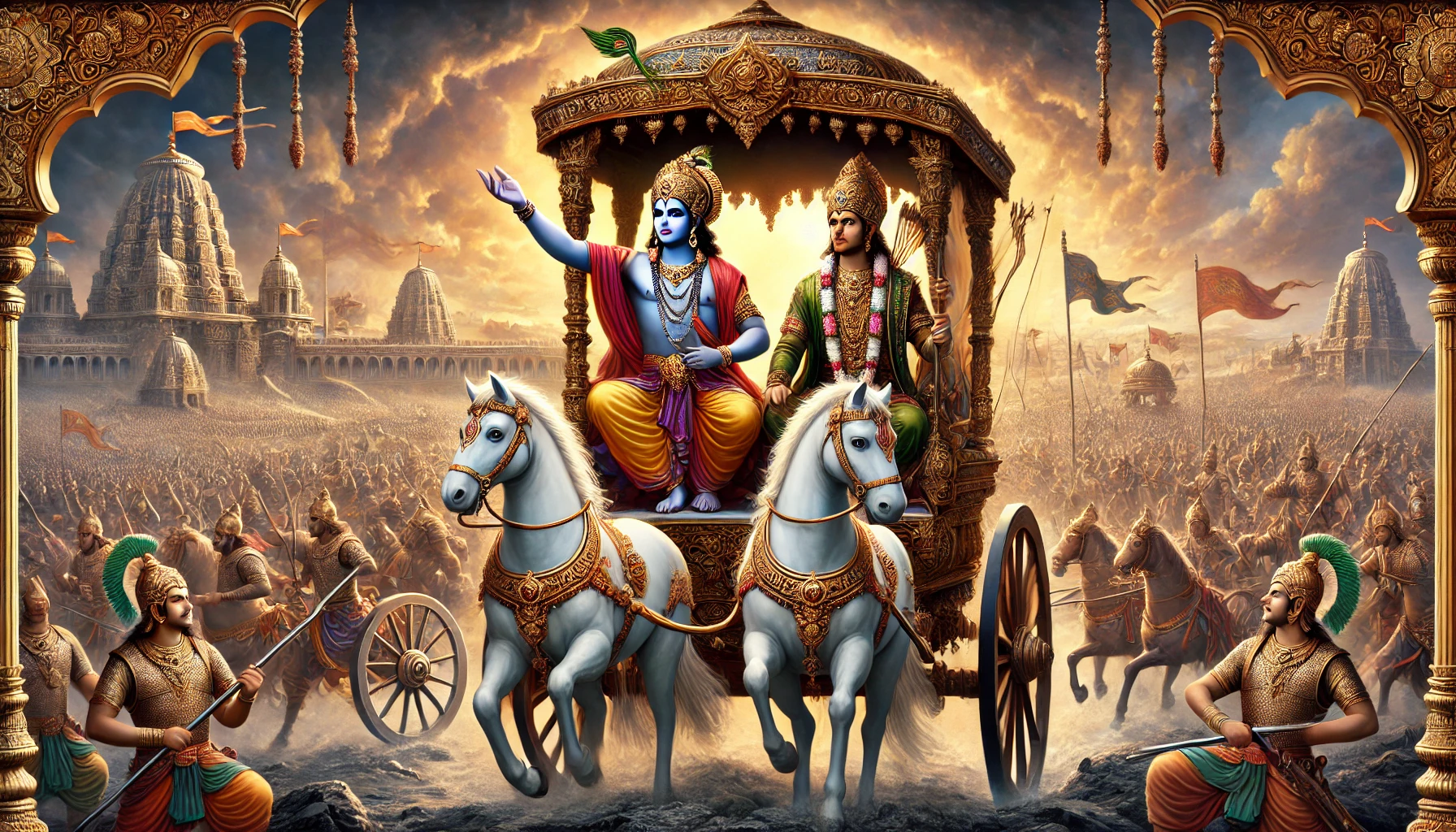 Bhagavad Gita Chapter 1 Summary - Arjuna-Vishaad Yoga
